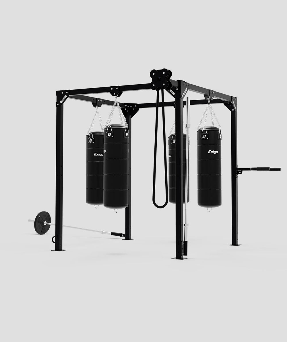 4+ Bag Freestanding 2M Punch Bag Frame | Made in Britain | Exigo®