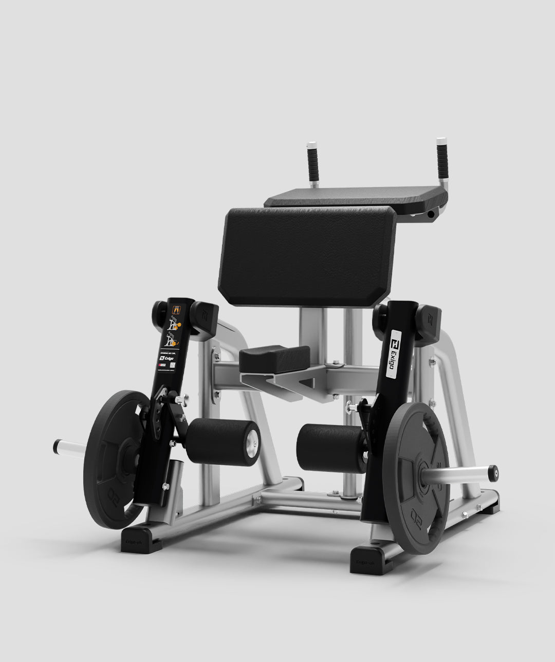 Plate Loaded Iso Standing Leg Curl | Exigo®