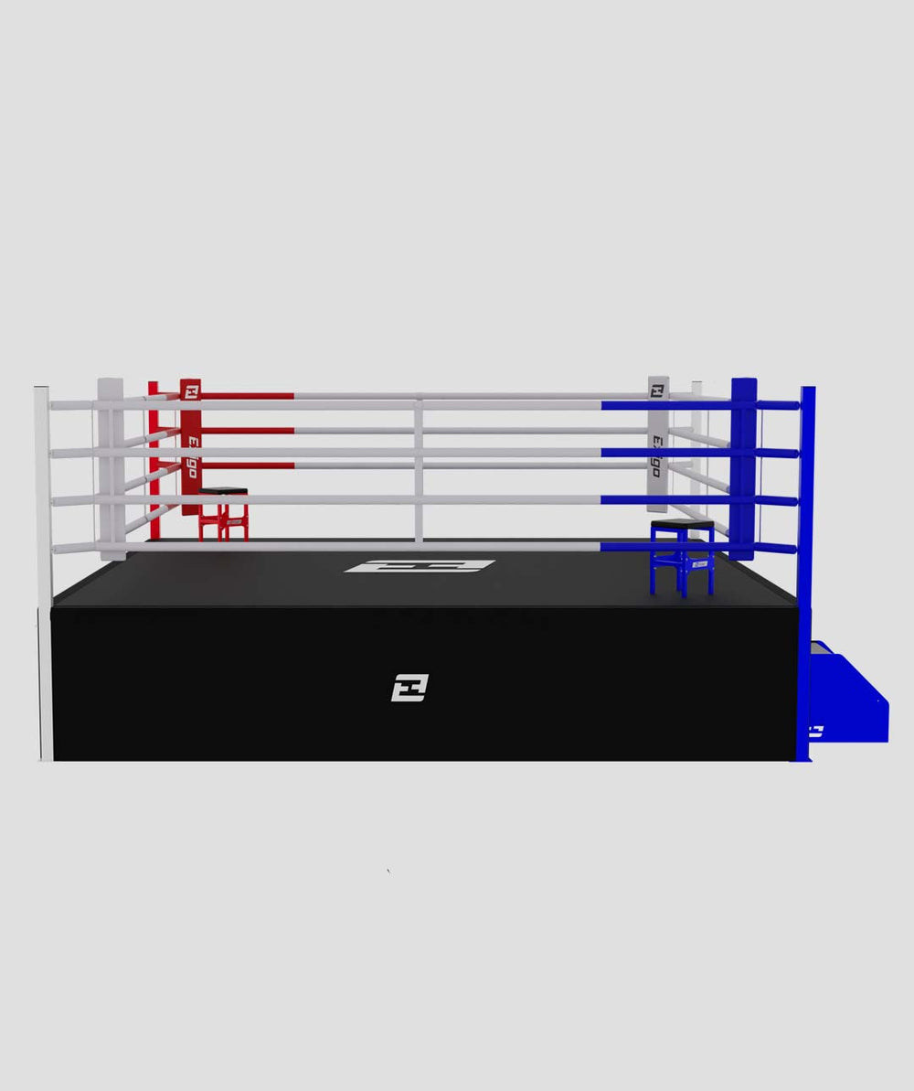 Exigo® Classic Competition Boxing Ring - Black