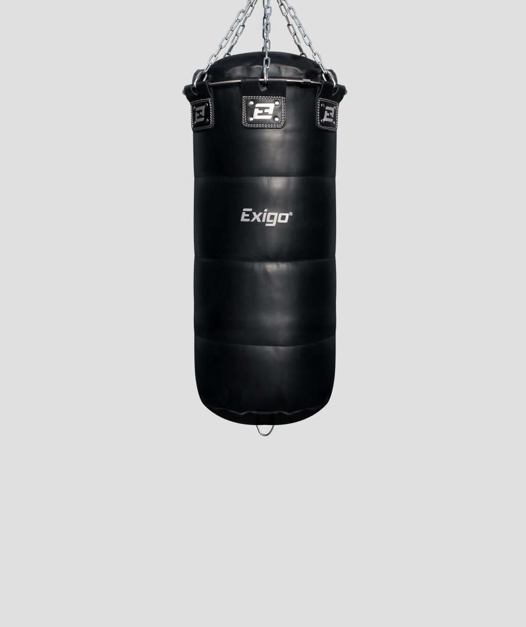 Elite Leather 3ft 3" XL Heavy Punch Bag - Black/40kg | Exigo®